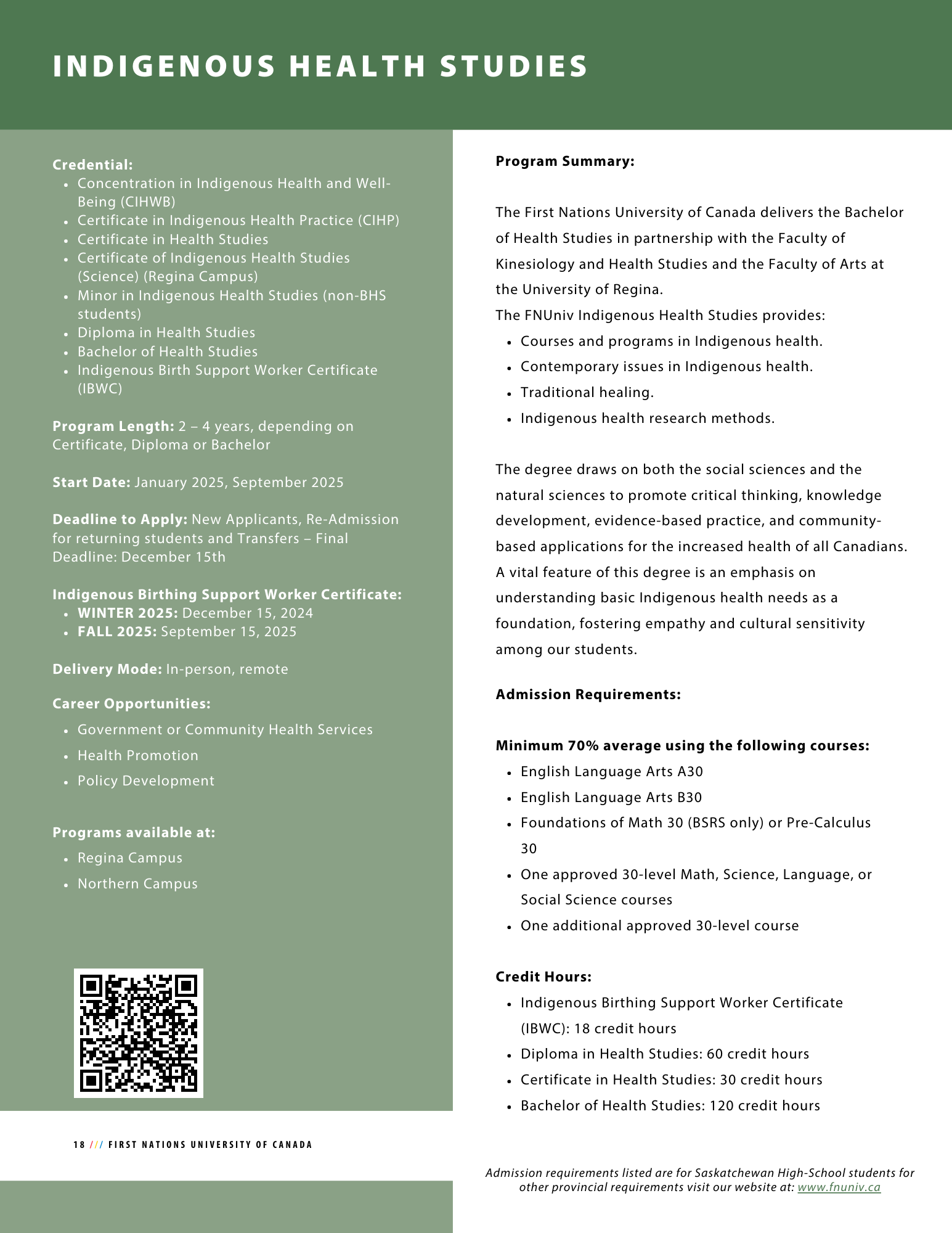 Apply Now - FNUniv.ca