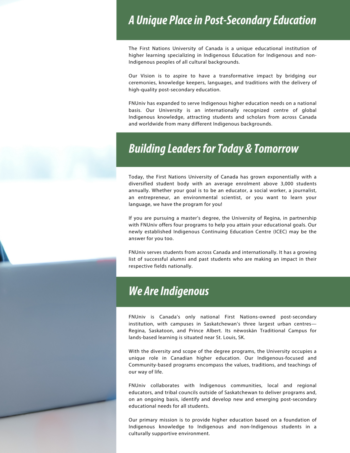 Apply Now - FNUniv.ca