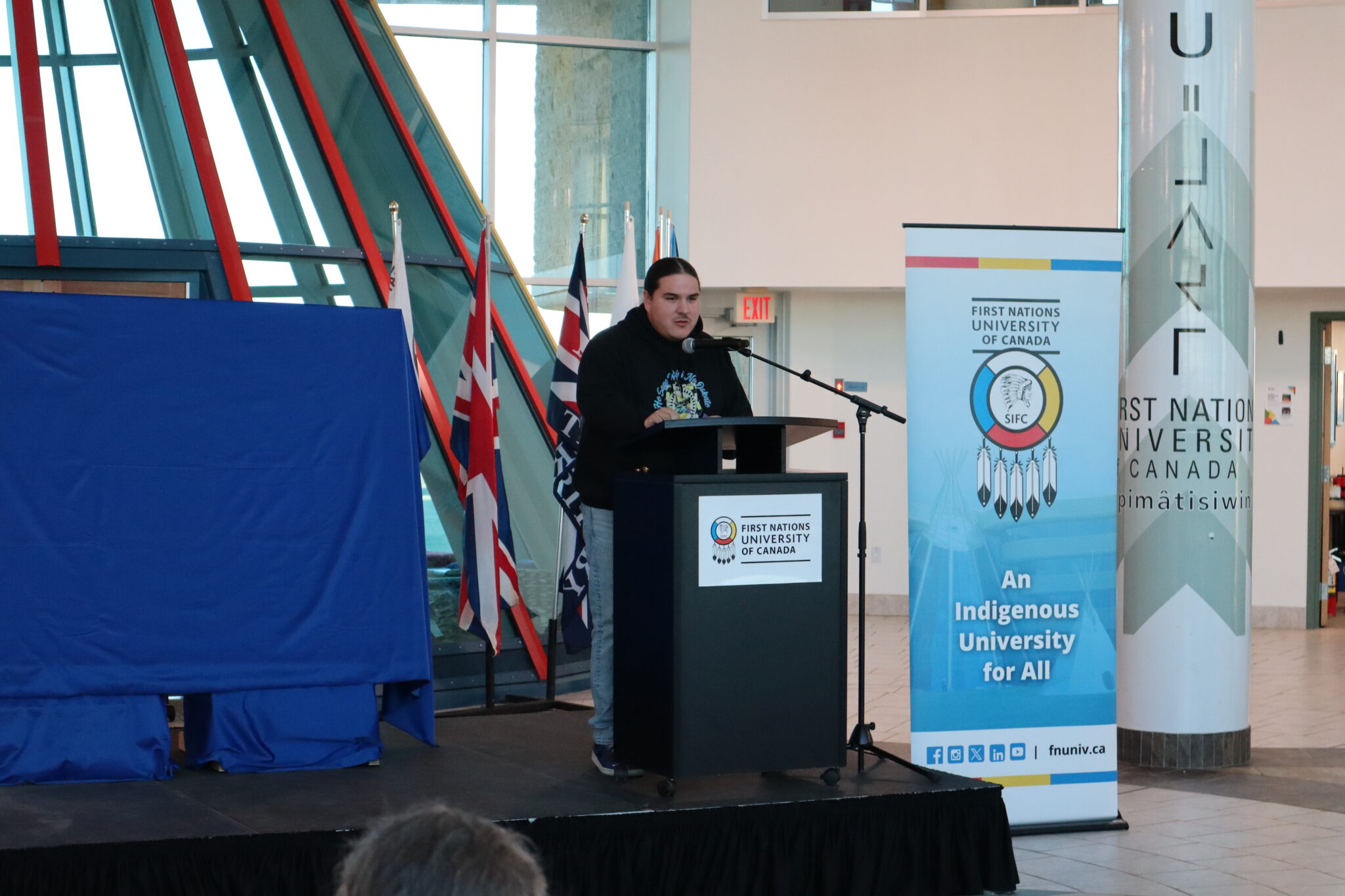 Students Lead Powerful New Art Installation at First Nations University ...
